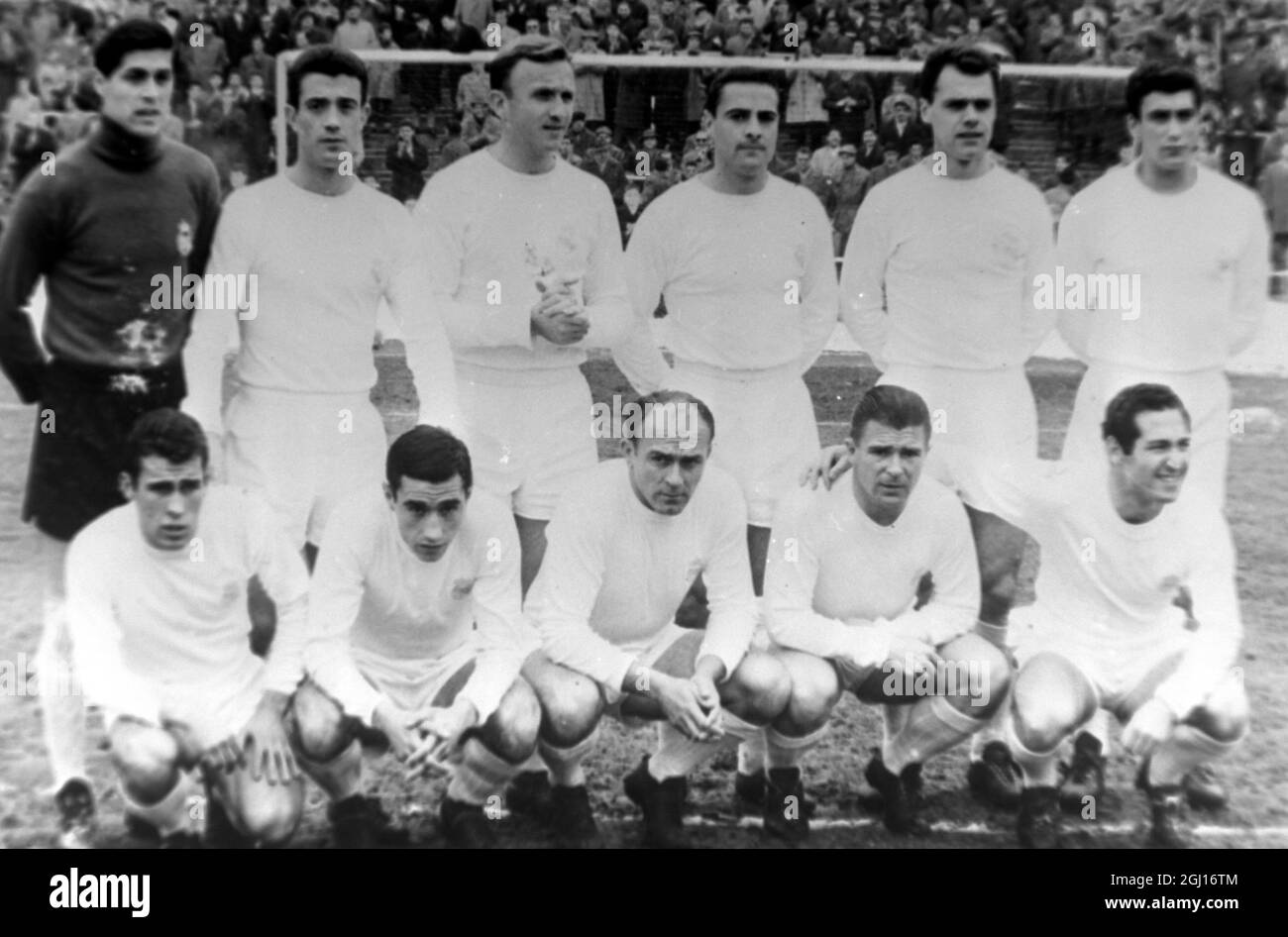 FOOTBALL REAL MADRID TEAM ; 14 MAY 1963 Stock Photo - Alamy