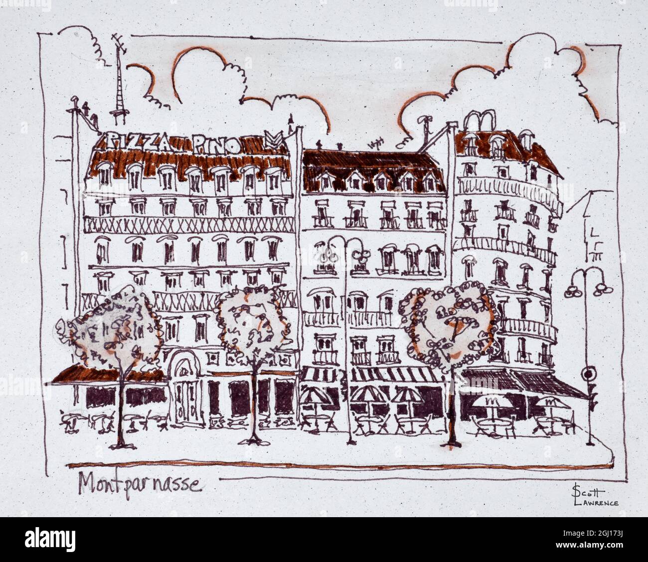 Artwork by Scott Lawrence Stock Photo - Alamy