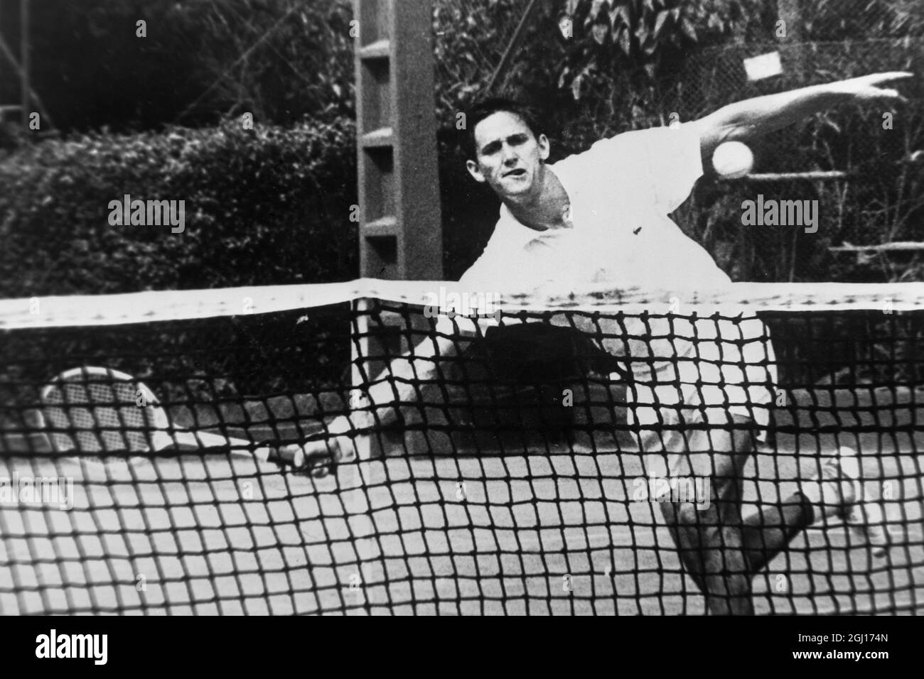 AUSTRALIA'S TENNIS PLAYER ROY EMERSON WINS IN CASABLANCA ; 31 MAY 1963 ...