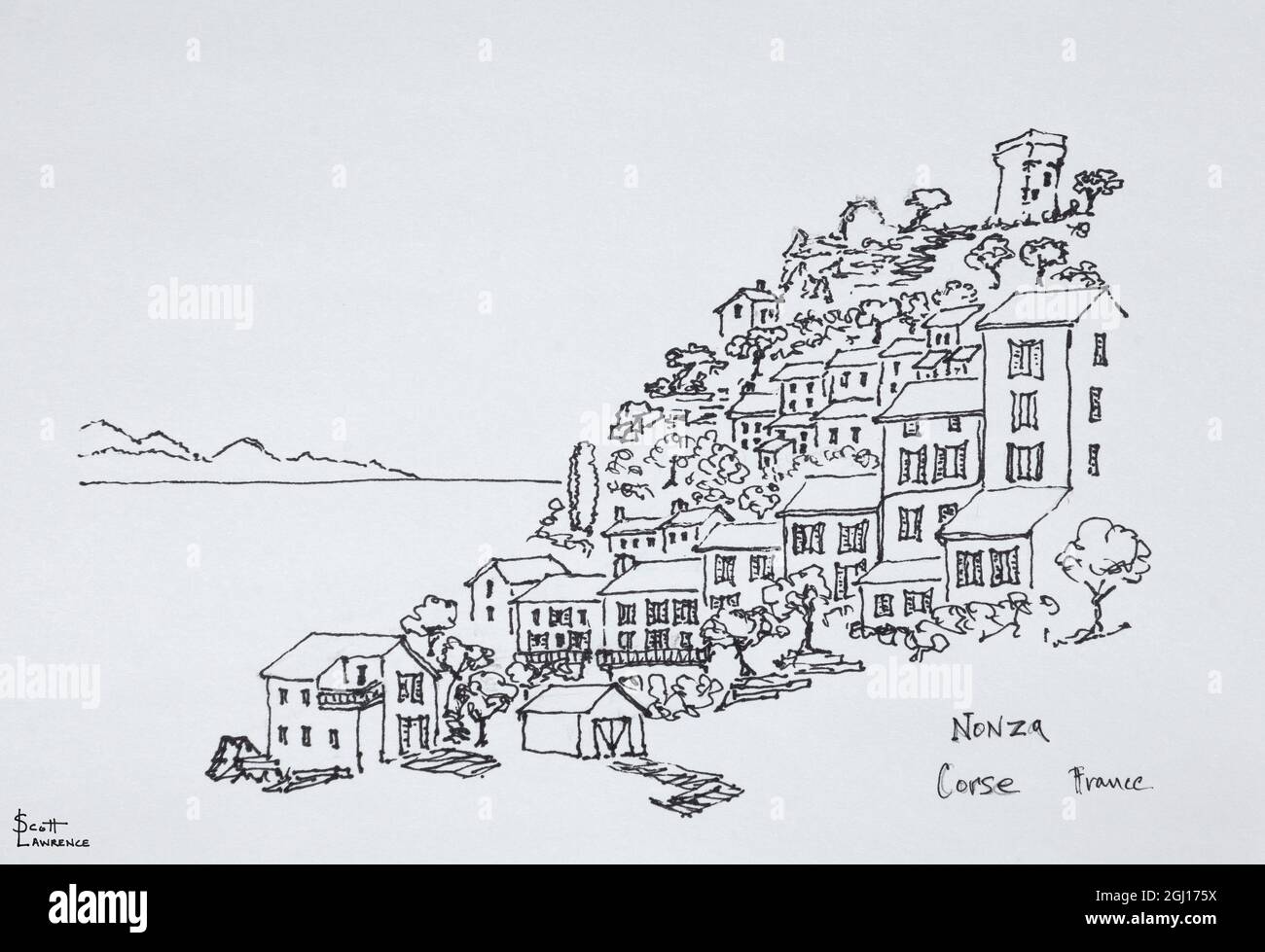 Artwork by Scott Lawrence Stock Photo - Alamy