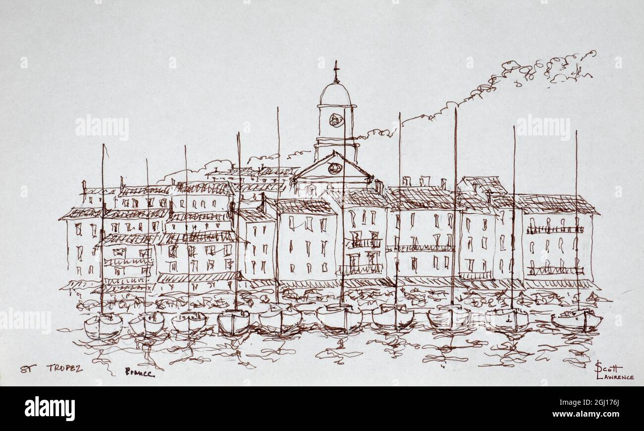 Artwork by Scott Lawrence Stock Photo - Alamy