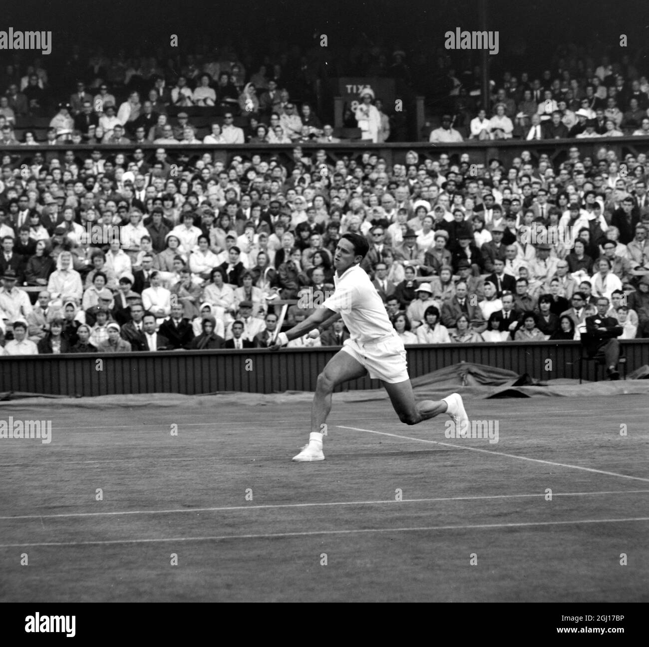 Roy emerson 1963 Black and White Stock Photos & Images - Alamy