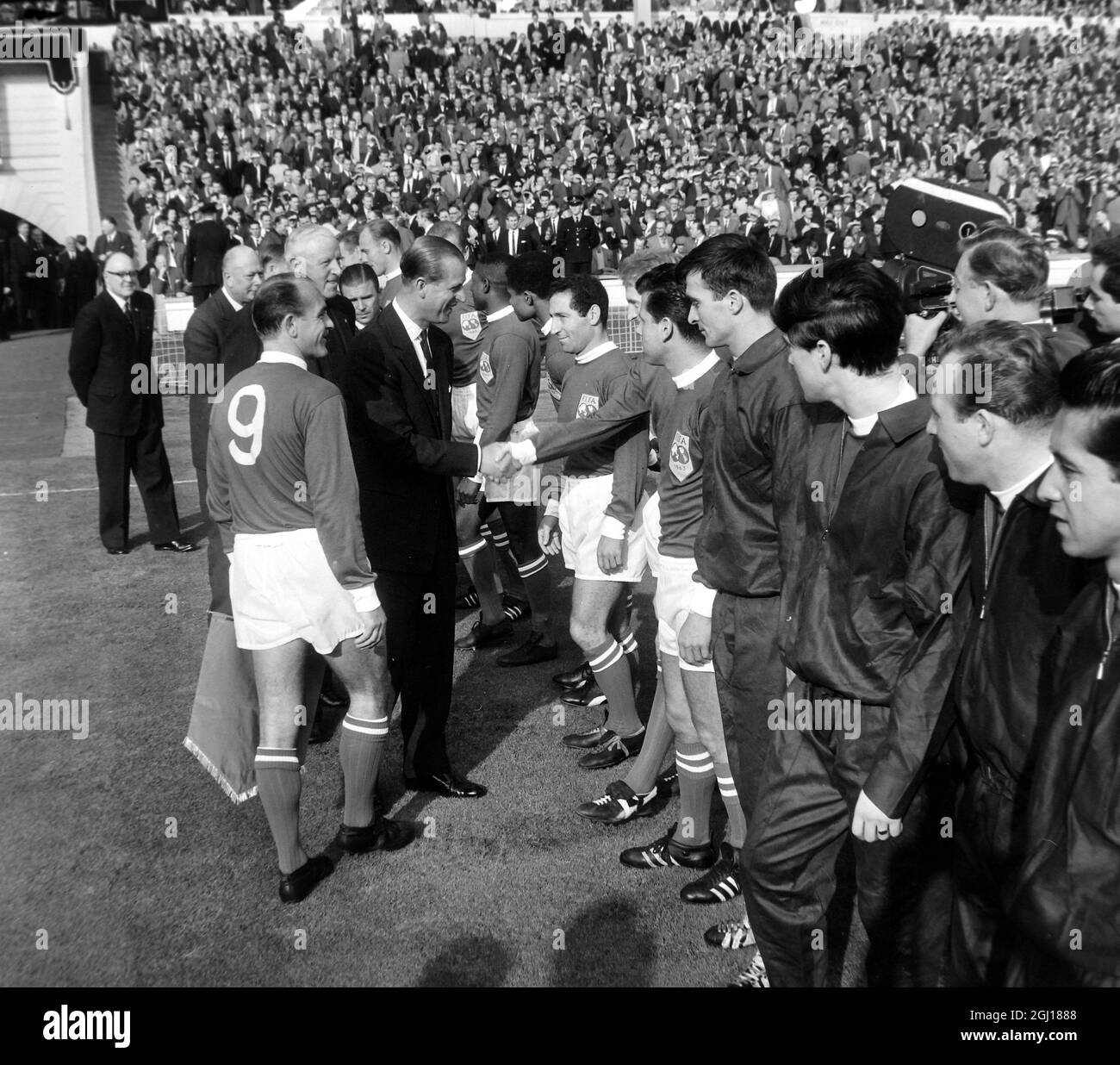 FOOTBALL REST OF THE WORLD V ENGLAND - DUKE OF EDINBURGH PRINCE PHILIP ...