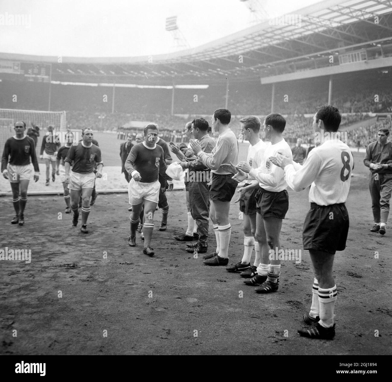 1963 wembley Black and White Stock Photos & Images - Alamy