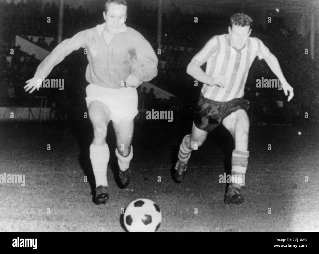 FOOTBALL INTERNATIONAL CITIES FAIRS CUP SHEFFIELD V COLOGNE - HILL IN ...