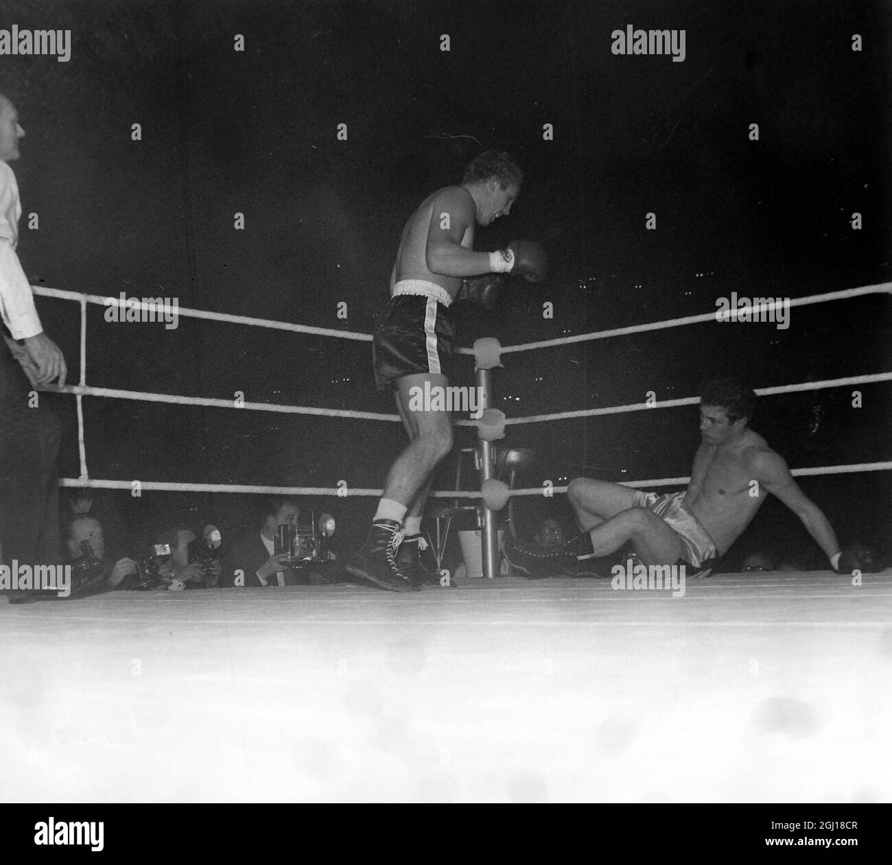 1963 wembley Black and White Stock Photos & Images - Alamy