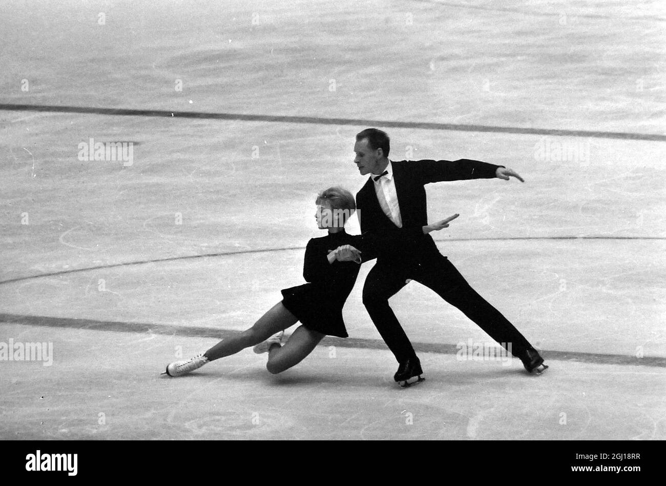 WINTER OLYMPICS IN INNSBRUCK, AUSTRIA - GOLD MEDAL FOR RUSSIAN SKATERS ...