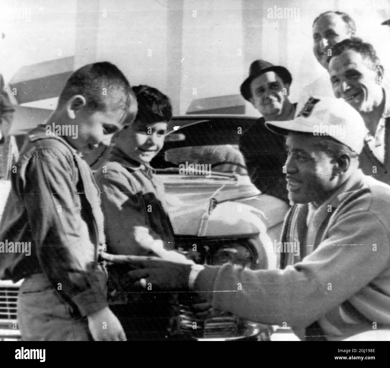 BOXING CHAMPION SONNY LISTON IN MIAMI BEACH, FLORIDA - ; 24 FEBRUARY ...