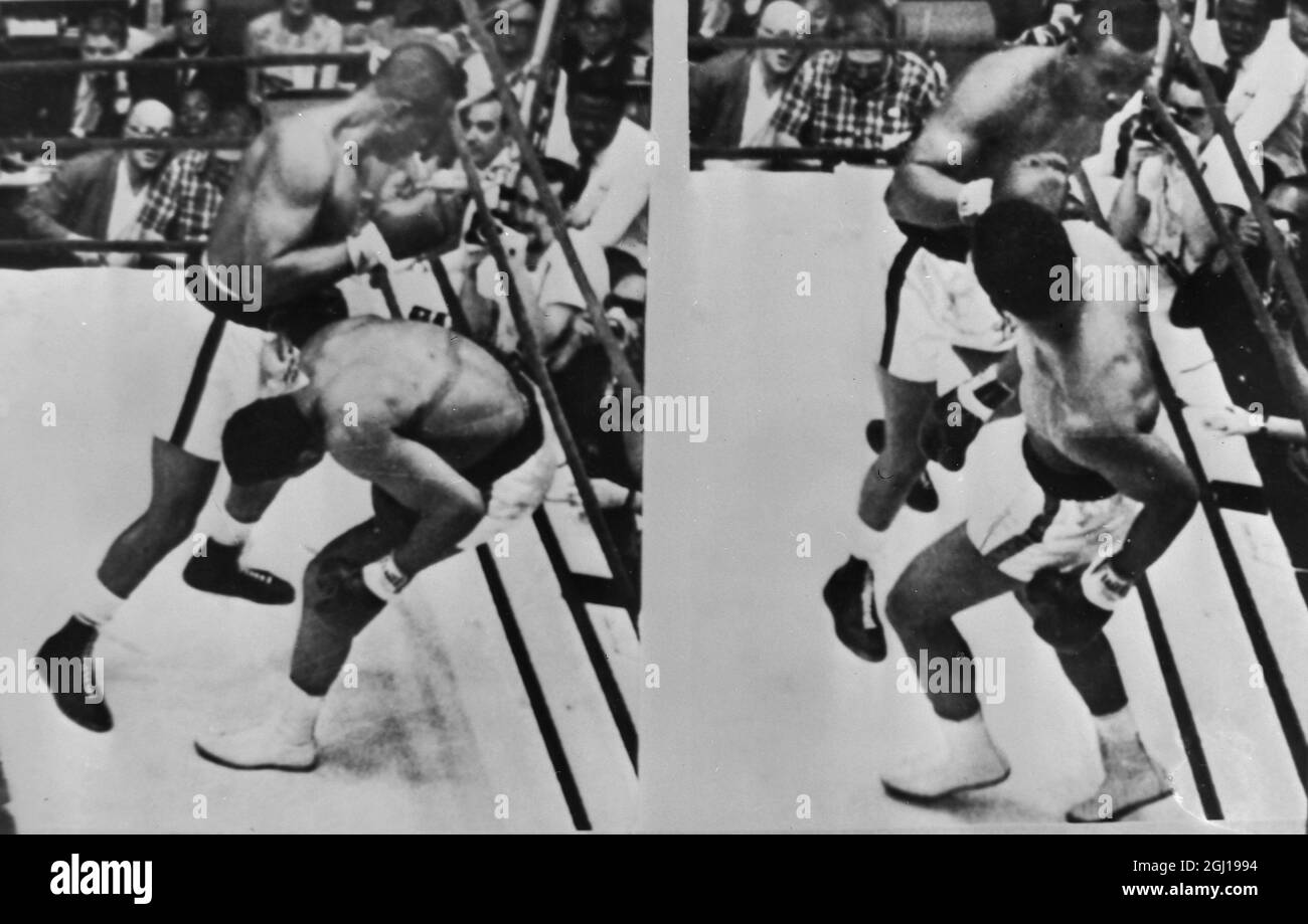 WORLD HEAVYWEIGHT BOXING CHAMPION SONNY LISTON WITH AMERICAN BOXING ...