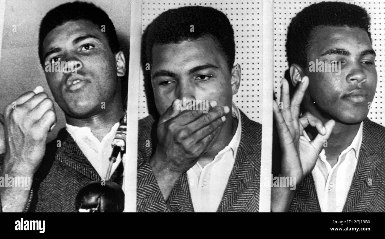 WORLD HEAVYWEIGHT BOXING CHAMPION SONNY LISTON WITH AMERICAN BOXING ...