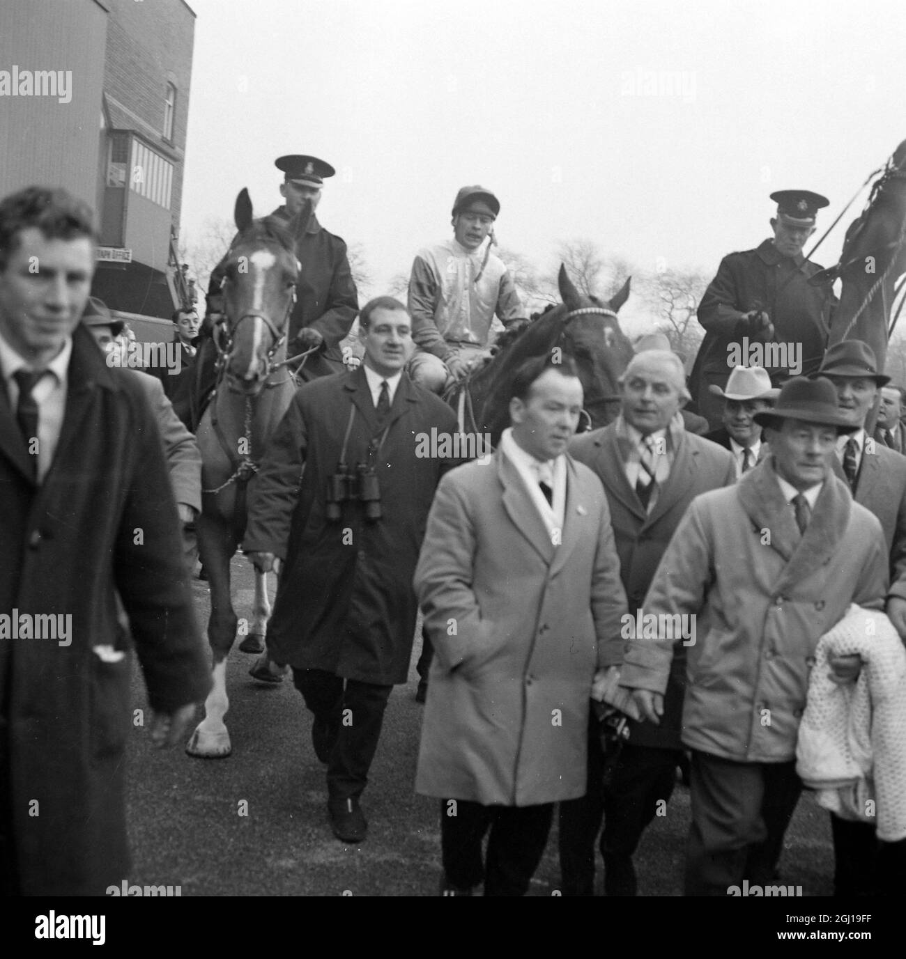 ROBINSON AS TEAM SPIRIT WINNERS ENCLOSURE IN LIVERPOOL HORSE RACE GRAND ...