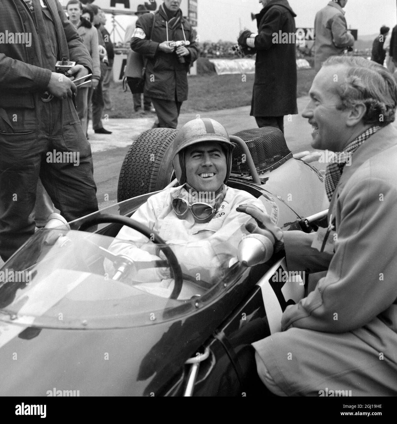 Jack brabham 1964 Black and White Stock Photos & Images - Alamy