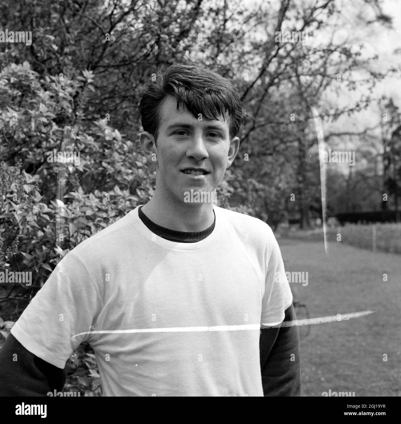 KENDALL HOWARD OF PRESTON FOOTBALL CLUB IN WEYBRIDGE - ; 30 APRIL 1964 ...