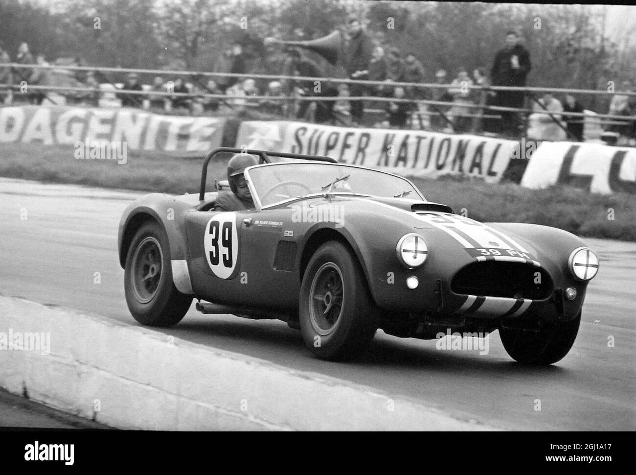 JACK SEARS DRIVING AC GT RACE - RACING DRIVER IN ACTION DURING 16TH ...