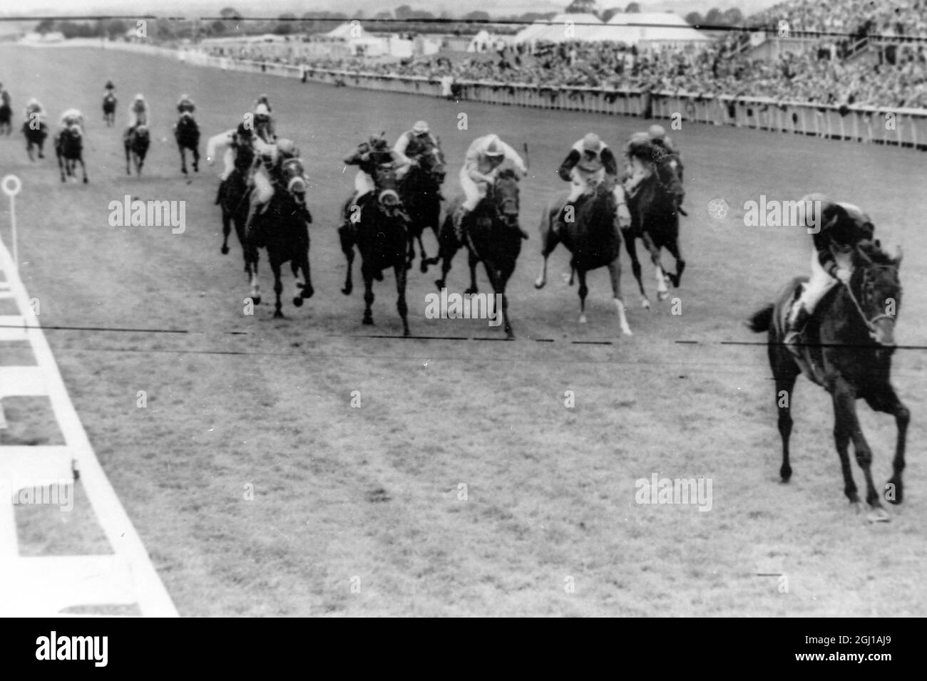 HORSE RACING SANTA CLAUS & B BURKE WIN IRISH SWEEPS DERBY AT THE ...