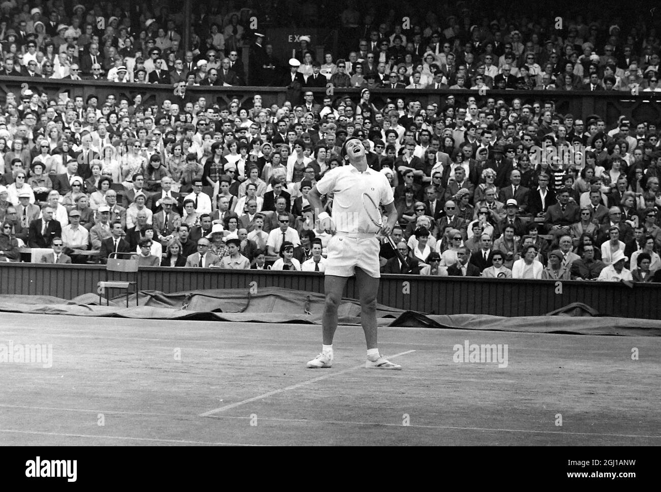Roy emerson tennis Black and White Stock Photos & Images - Alamy