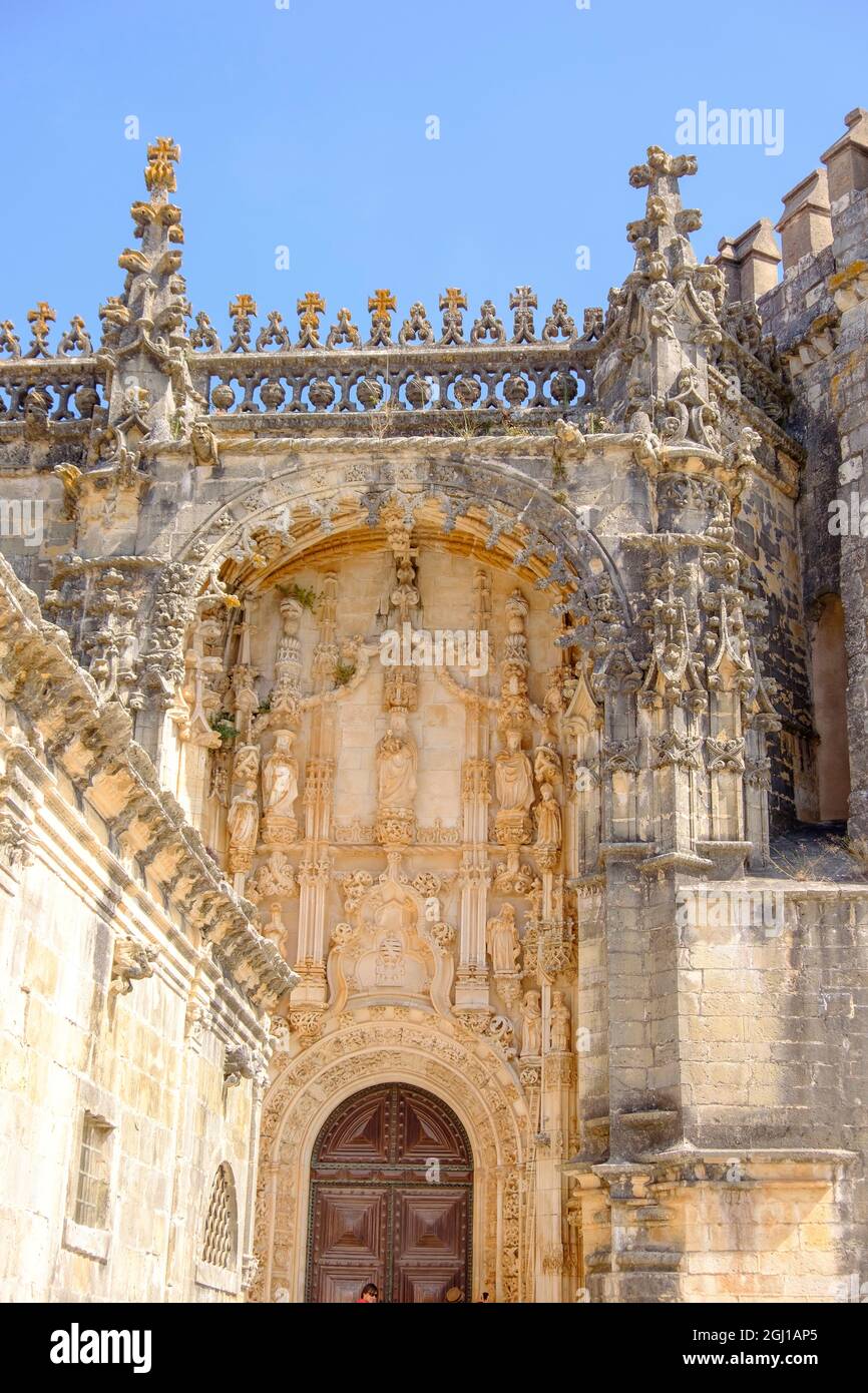 Portugal, Tomar.Tomar Castle, Knights of the Templar fortress, castle ...