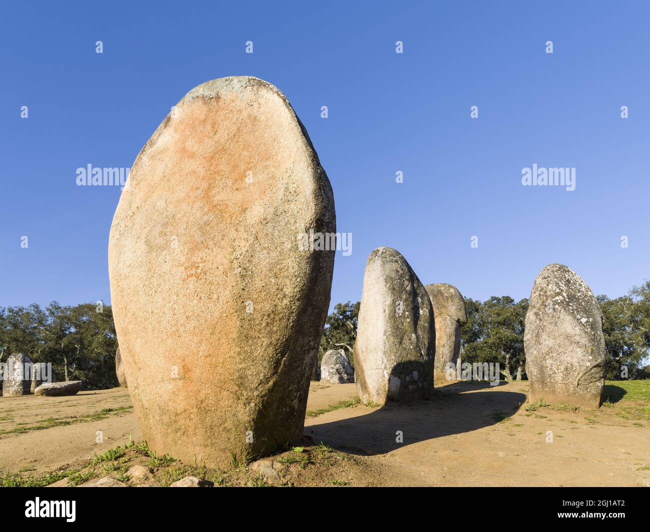 Almendres stone circle hi-res stock photography and images - Alamy