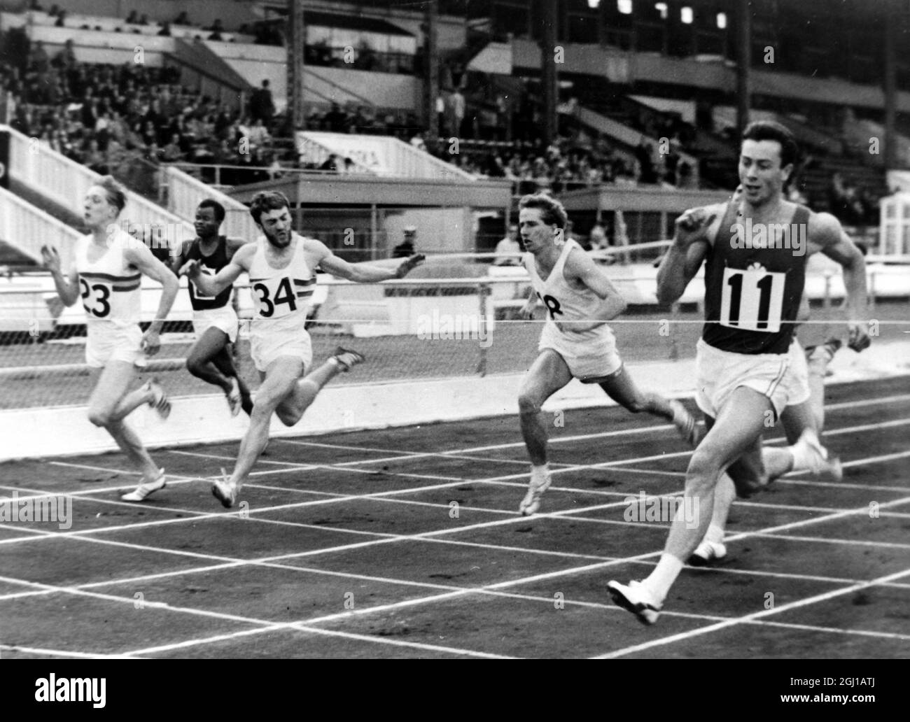 ATHLETE KELLY B H IN ACTION 2ND AT AAA CHAMPIONSHIPS IN WHITE CITY ...