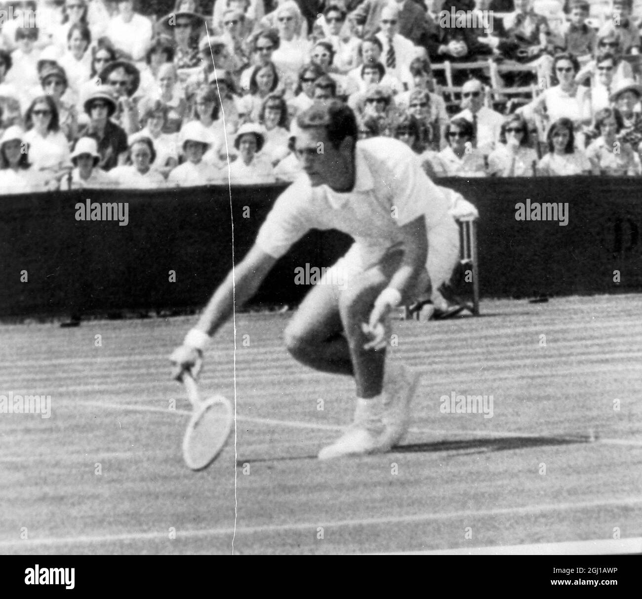 TENNIS MIKE SANGSTER IN ACTION IN BRISTOL ; 16 JULY 1964 Stock Photo ...