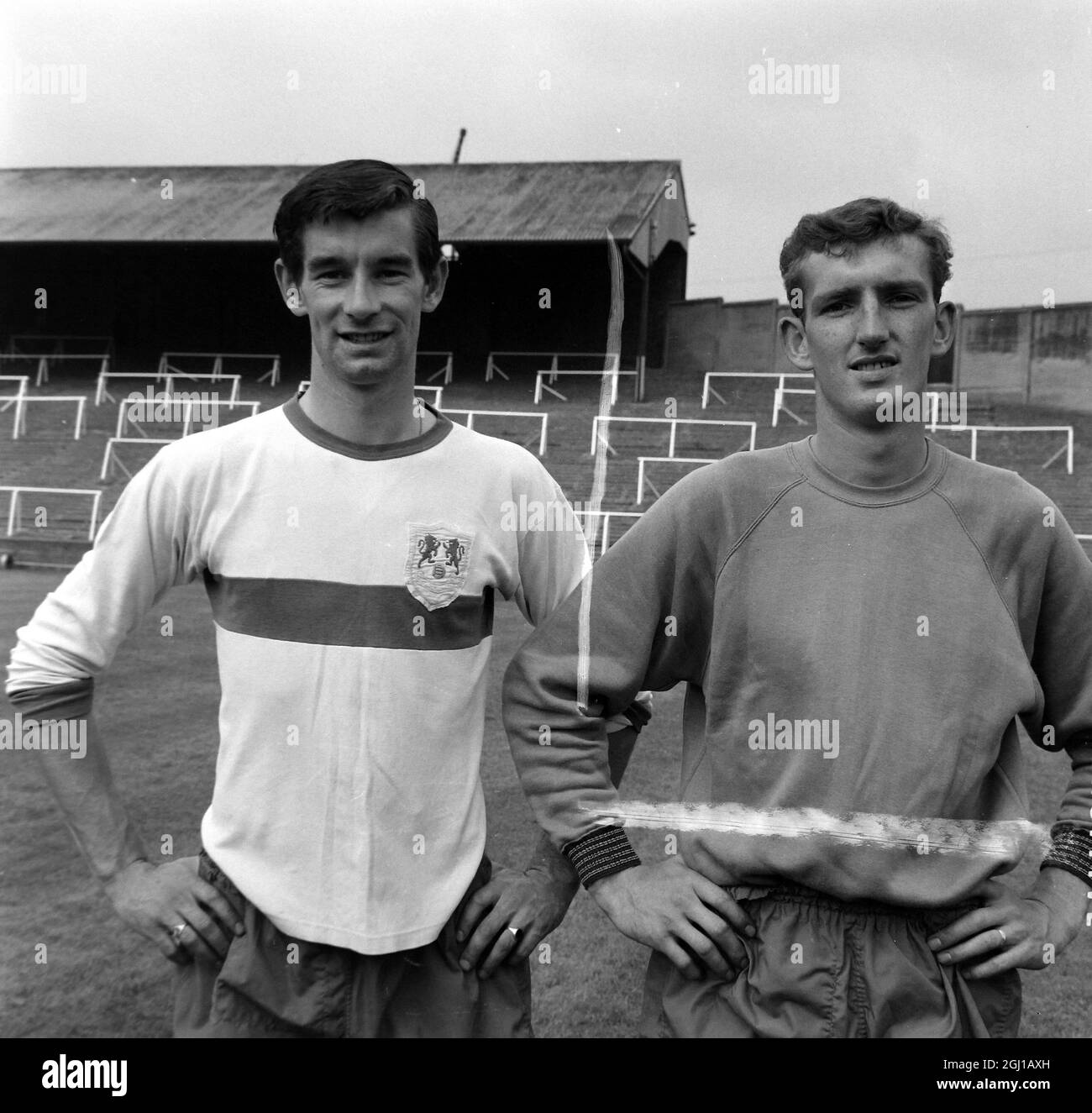 THOMAS WILSON & ALEX STEPNEY - PORTRAIT OF FOOTBALLERS OF MILLWALL FC ...