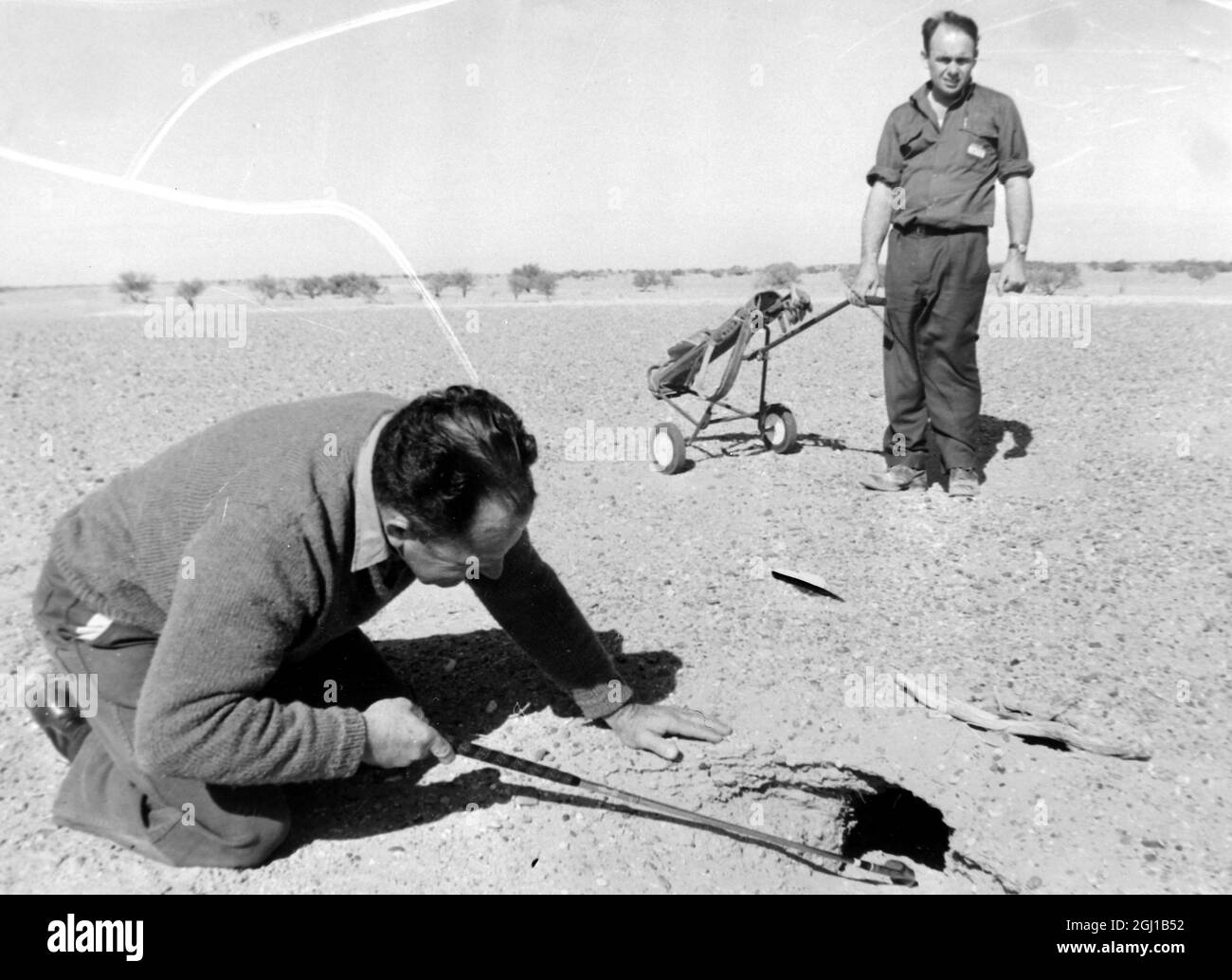 BLUEBIRD TEAM GEORGE RICH AND ALAN DOUGHERTY PLAY GOLF IN AUSTRALIA ...