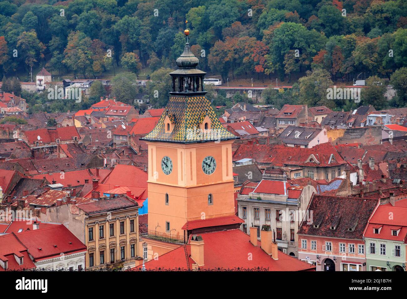 Brasov overview hi-res stock photography and images - Alamy