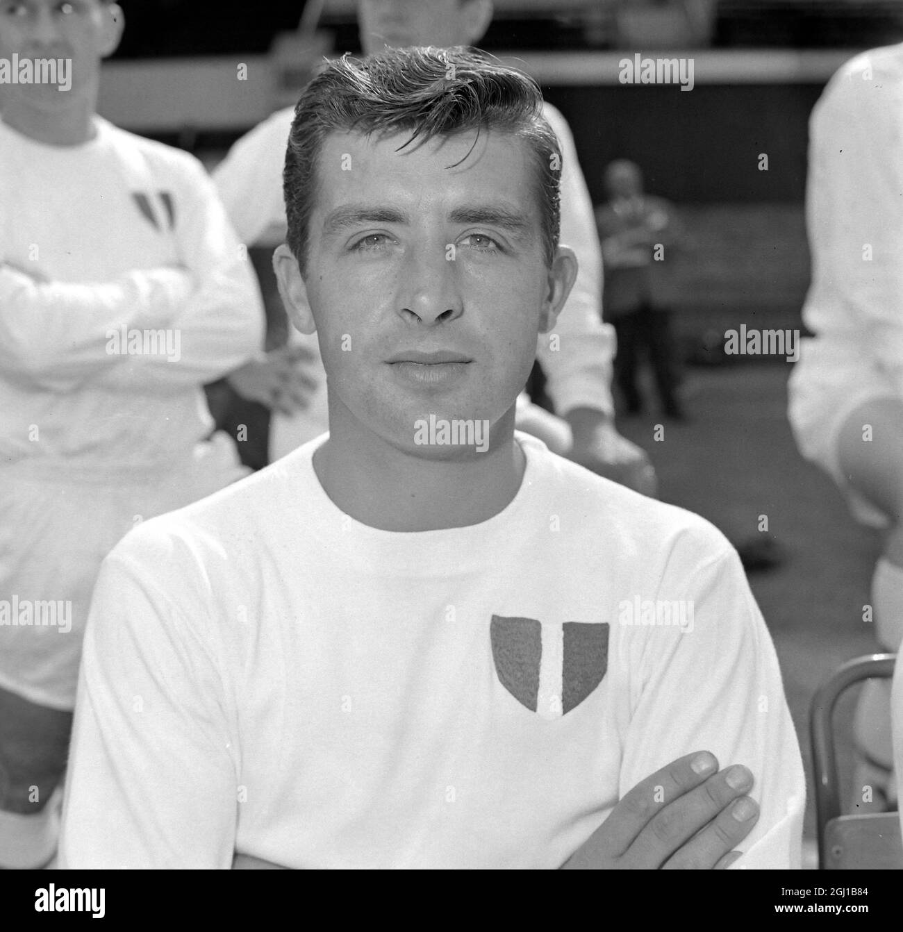 TERRY LONG - PORTRAIT OF FOOTBALLER OF CRYSTAL PALACE FC FOOTBALL CLUB ...