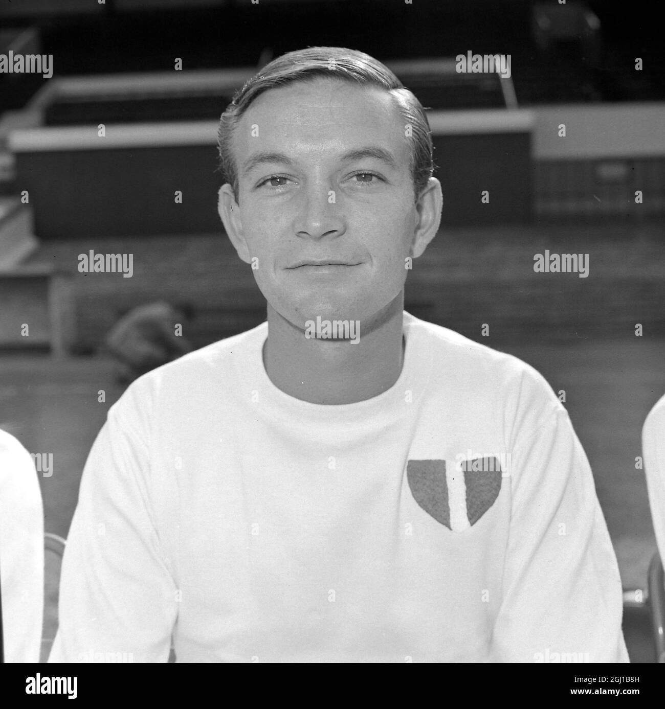 BRIAN WOOD - PORTRAIT OF FOOTBALLER OF CRYSTAL PALACE FC FOOTBALL CLUB ...