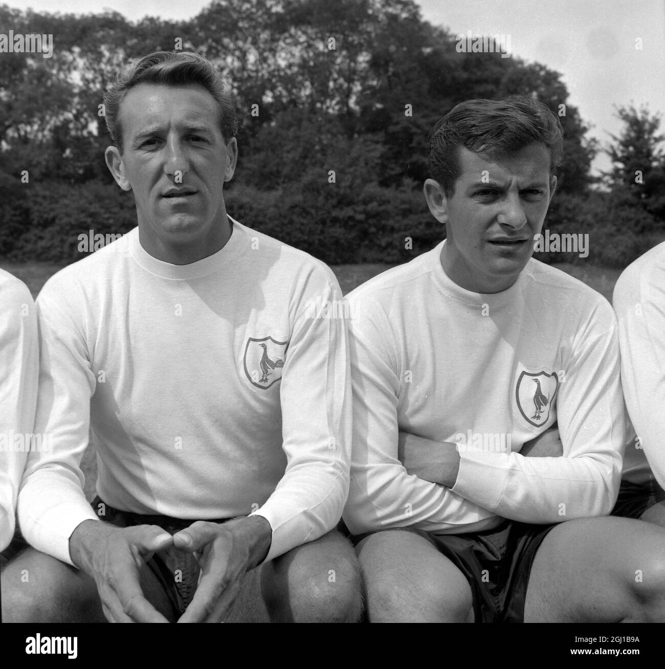 ANTHONY MARCHI AND MULLERY ALAN - PORTRAIT OF FOOTBALLERS OF TOTTENHAAM ...