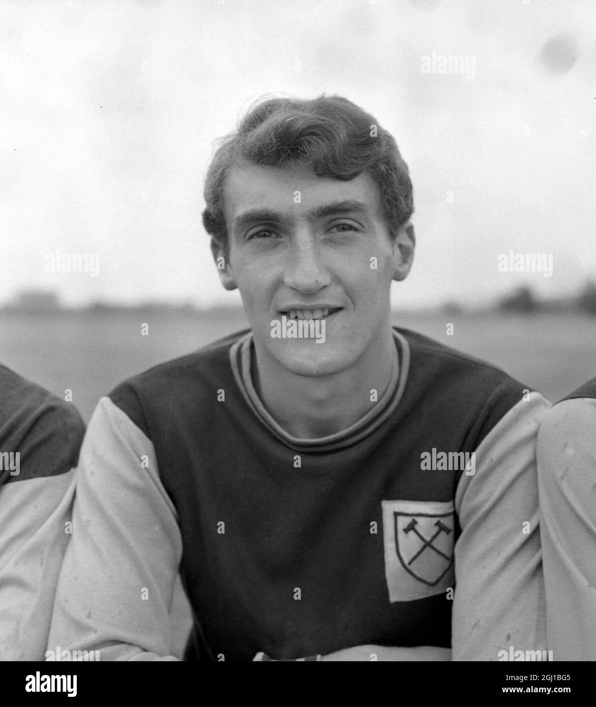 ROGER HUGO - PORTRAIT OF FOOTBALLER OF WEST HAM FC FOOTBALL CLUB TEAM ...