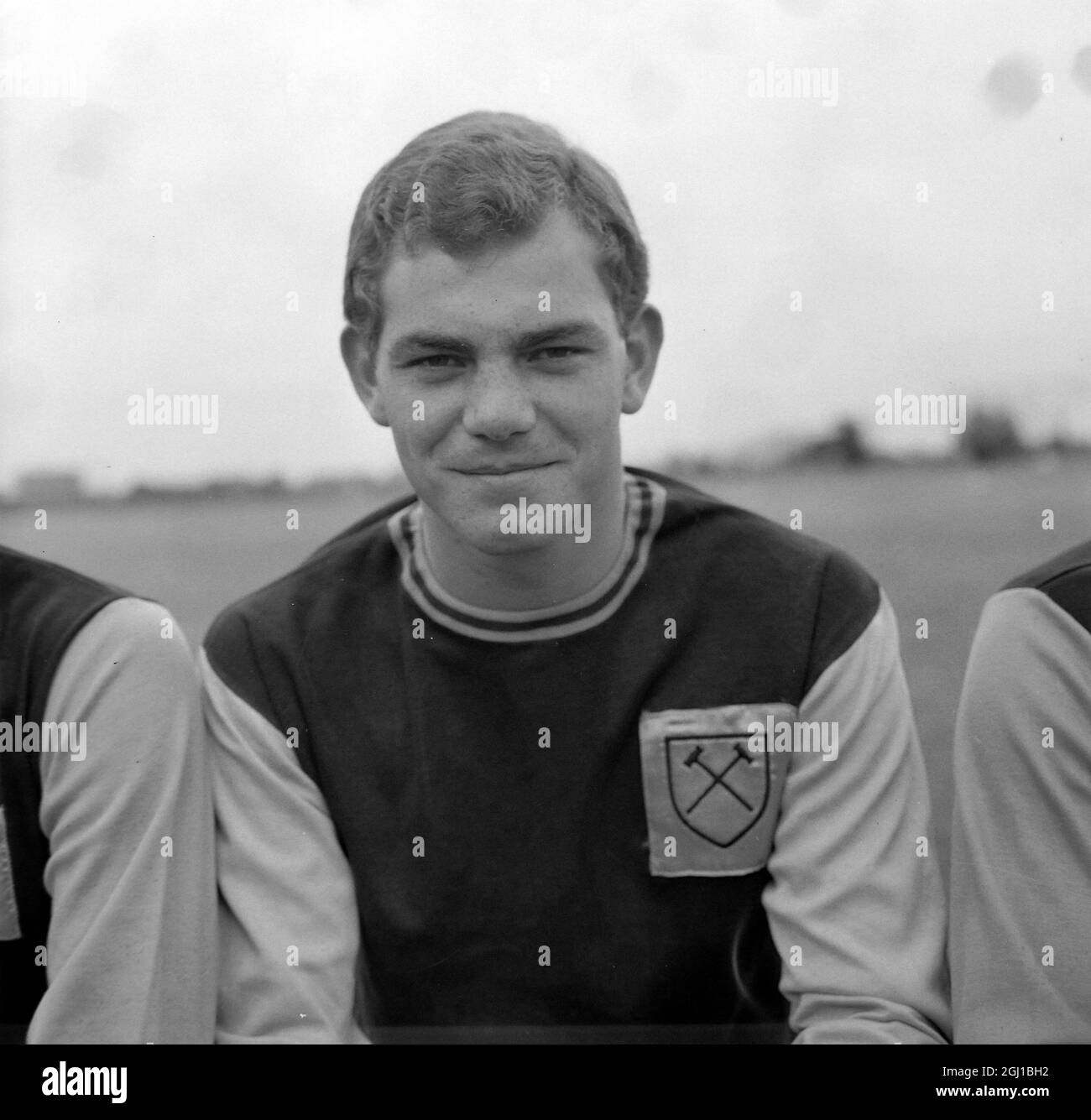 MARTIN BRITT - PORTRAIT OF FOOTBALLER OF WEST HAM UNITED FC FOOTBALL ...