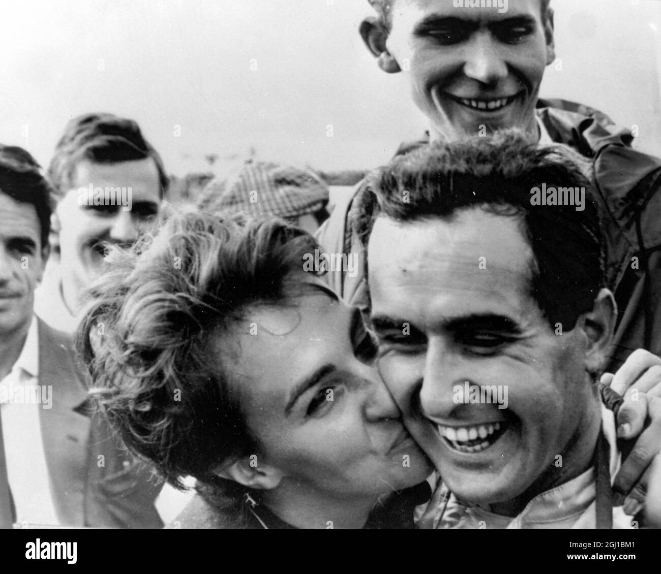 RACING DRIVER LORENZO BANDINI L WINS AUSTRIAN GRAND PRIX - ; 24 AUGUST ...