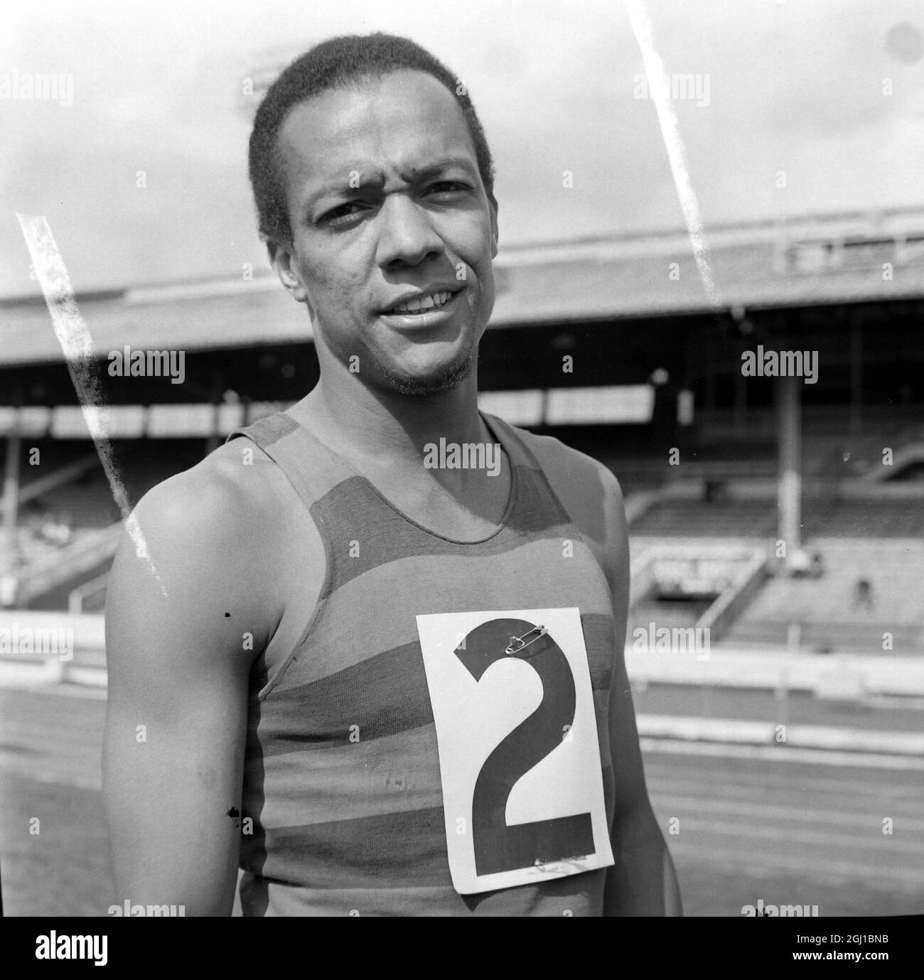 ATHLETICS TAITT 110 METRES HURDLES OLYMPIC MEMBER ; 30 AUGUST 1964 ...