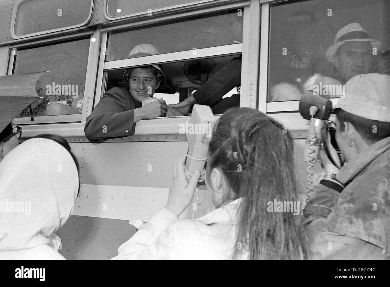 DAWN FRASER SWIMMER OF AUSTRALIA AT OLYMPICS IN TOKYO, JAPAN / ; 28 ...