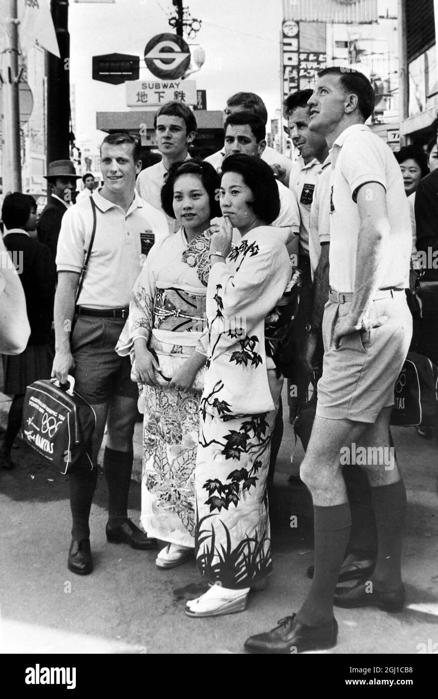 OLYMPICS, OLYMPIC SPORT GAMES - THE XVIII 18TH OLYMPIAD IN TOKYO, JAPAN ...