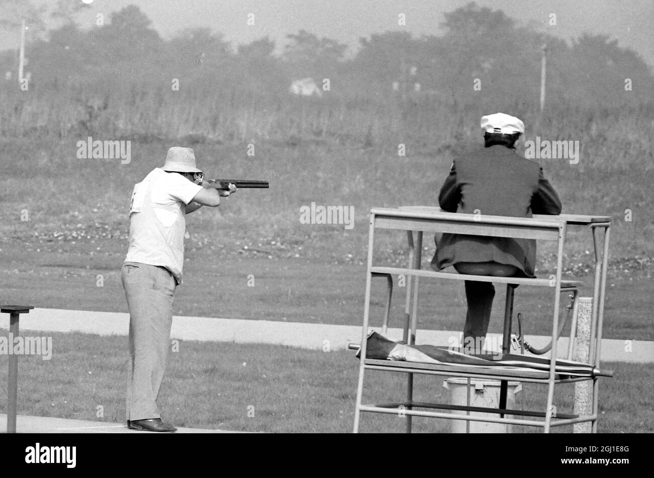 History of clay shooting Black and White Stock Photos & Images - Alamy