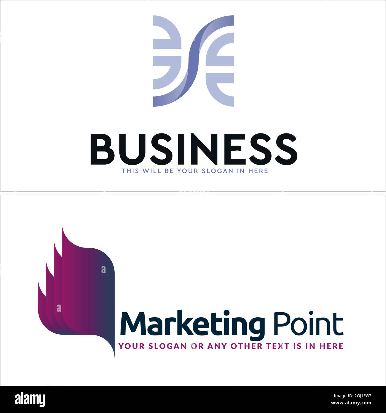 Business marketing initial book wings logo design Stock Vector Image ...