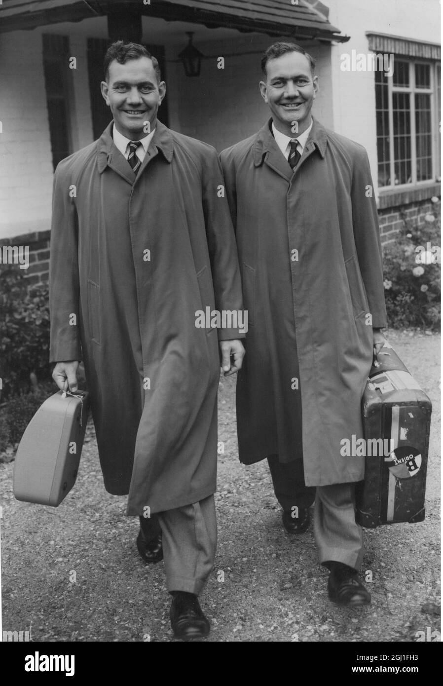 Bedser twins hi-res stock photography and images - Alamy