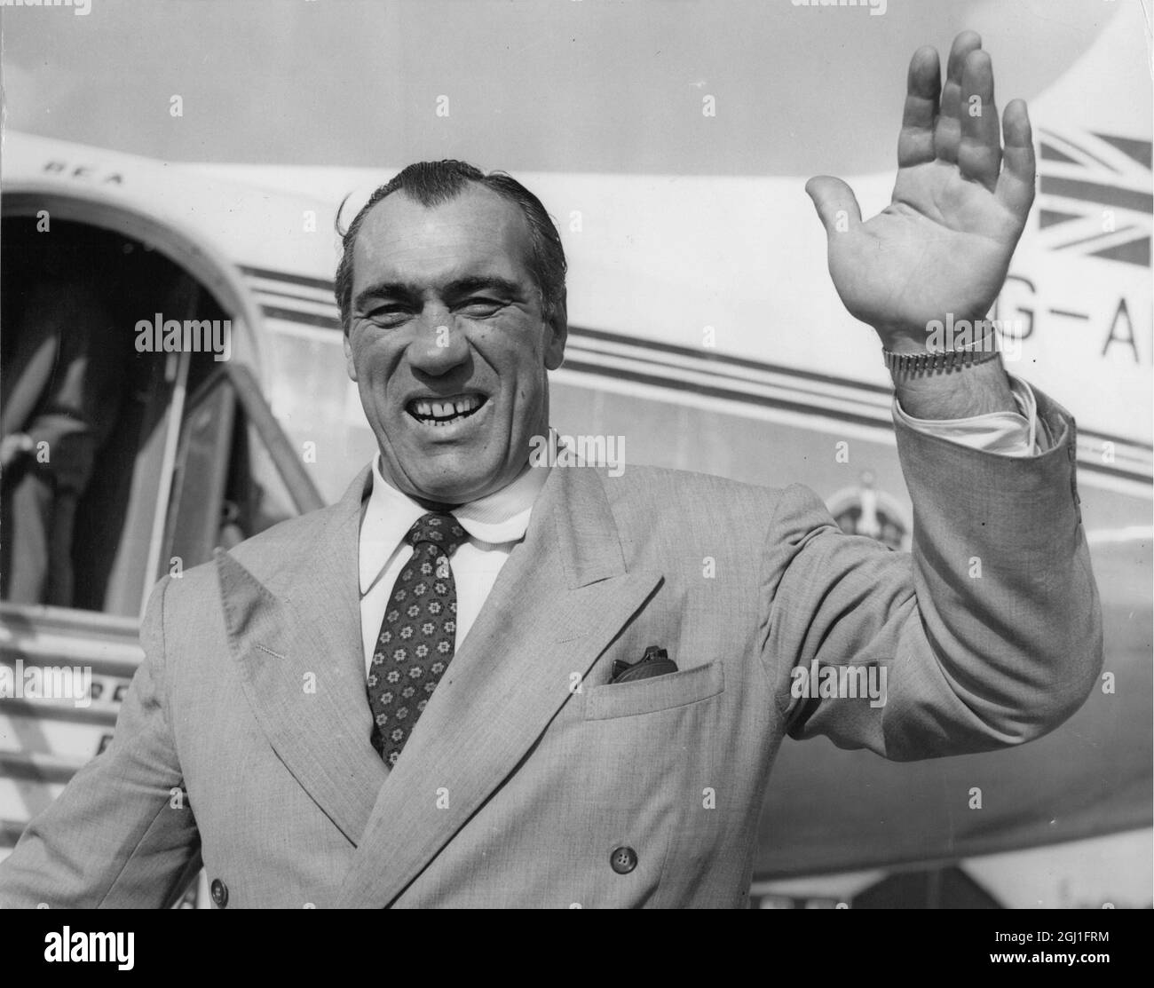 Primo carnera Black and White Stock Photos & Images - Alamy