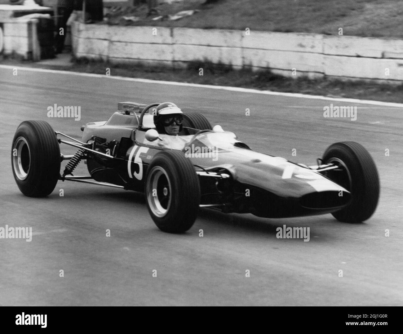 Jim Clark : 1936 - 1968 , British Formula One racing driver from ...