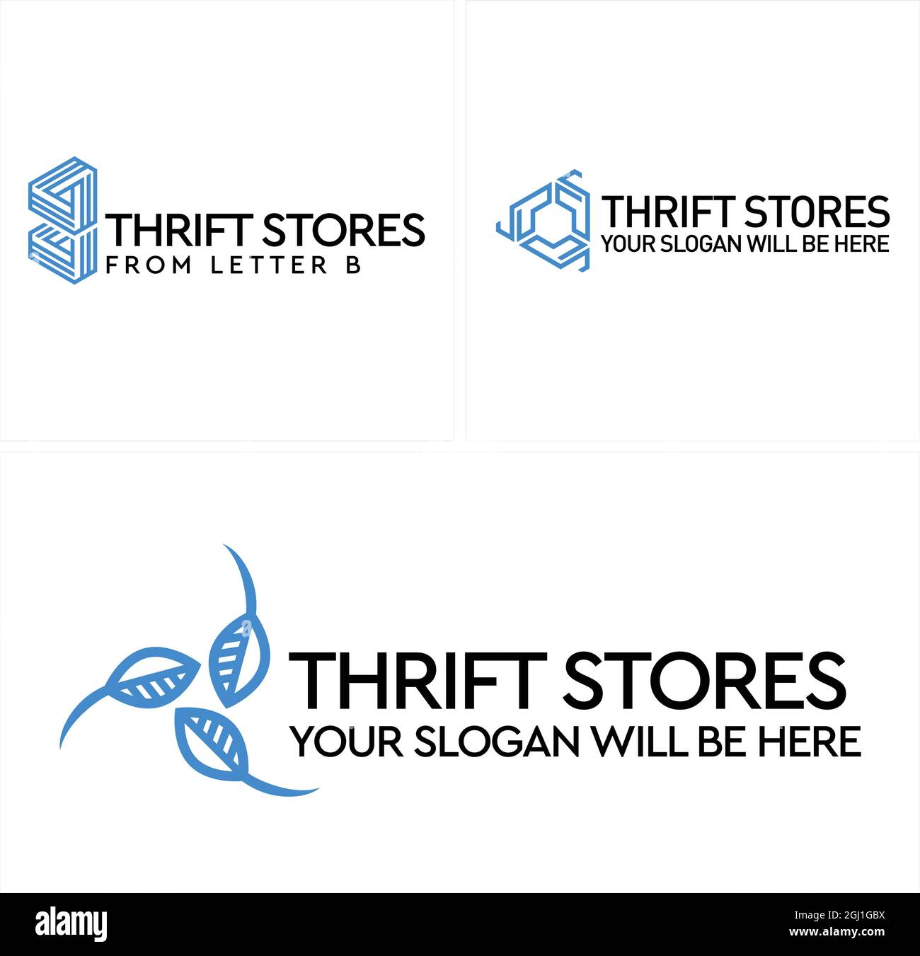 Thrift store sign Stock Vector Images - Alamy
