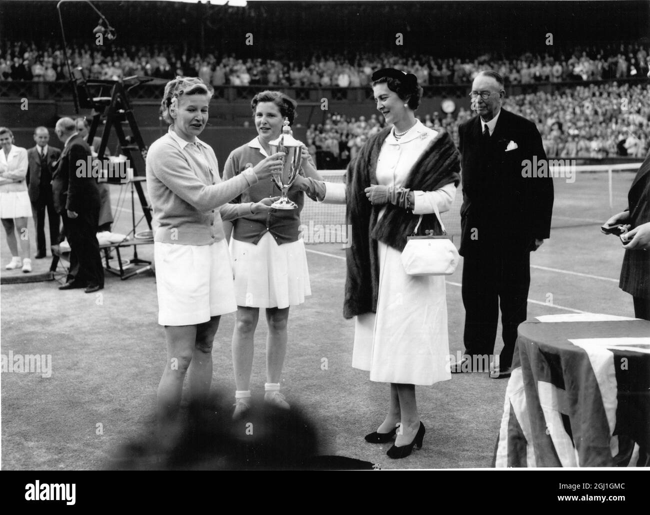 Duchess of kent wimbledon Black and White Stock Photos & Images - Alamy