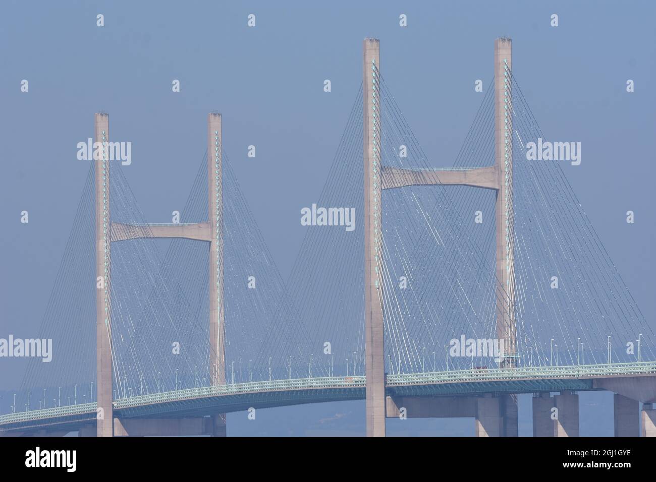 The Second Severn Crossing (Prince of Wales Bridge) is the M4 motorway ...