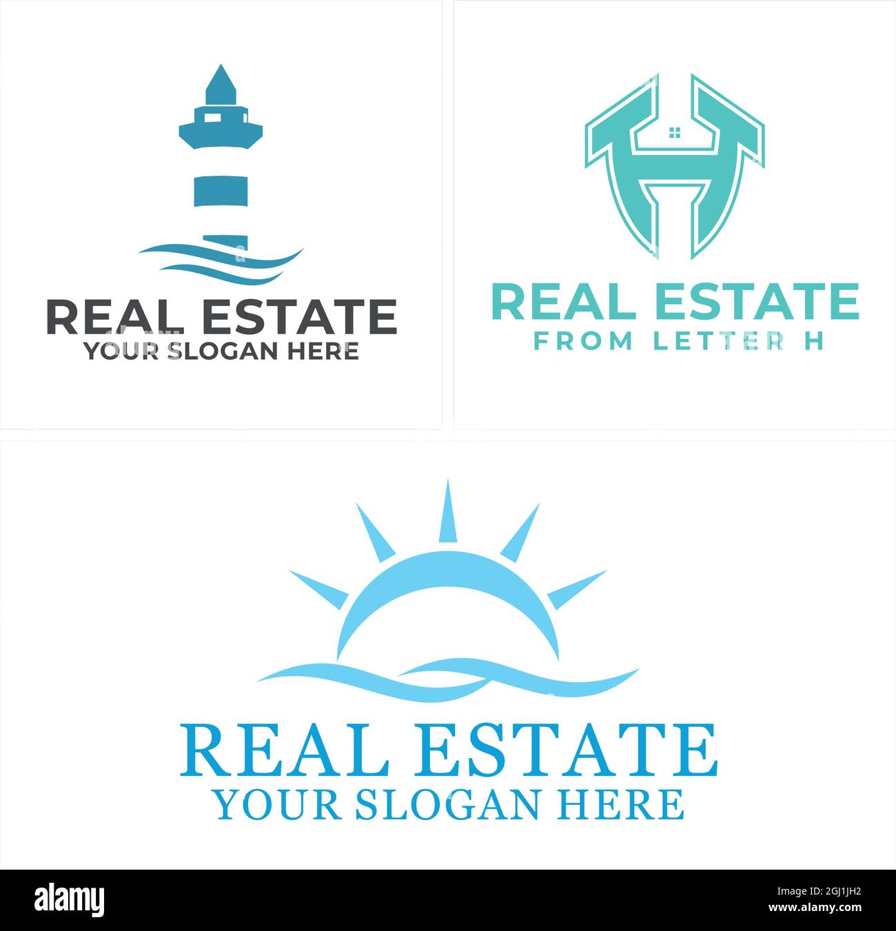 Modern coast house Stock Vector Images - Alamy
