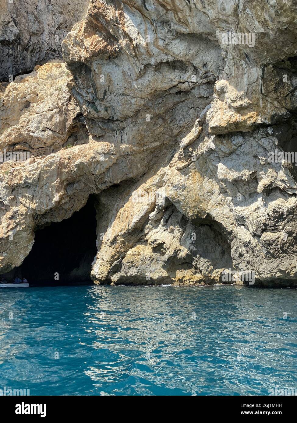 Rocks and mountains surrounding the city of El Jebha in Morocco Stock ...