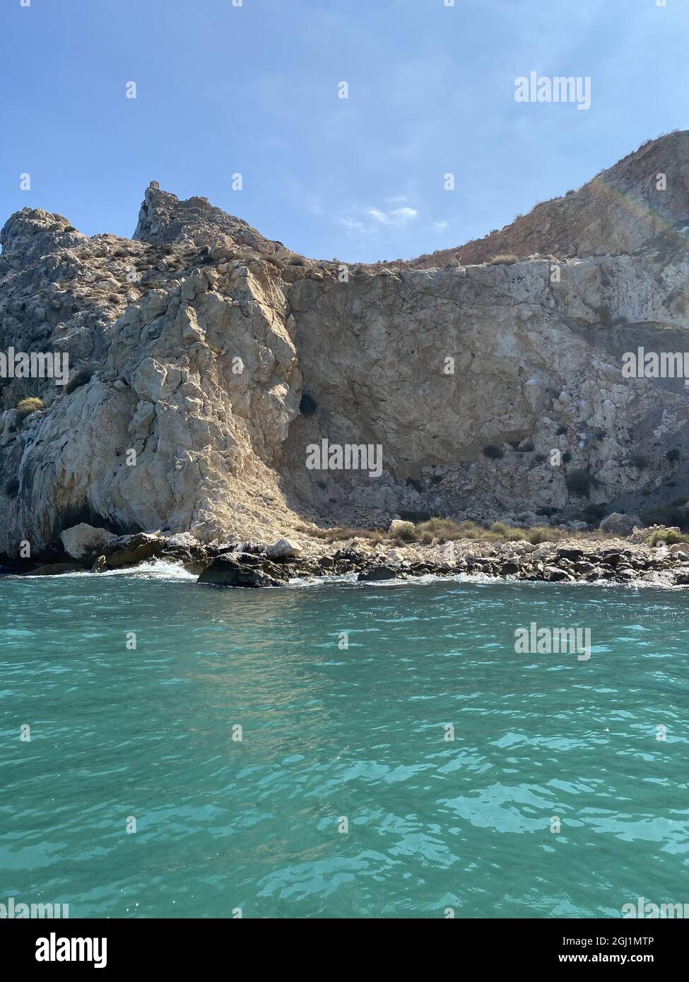 Amazing view of the rocks of El Jebha city in Morocco Stock Photo - Alamy