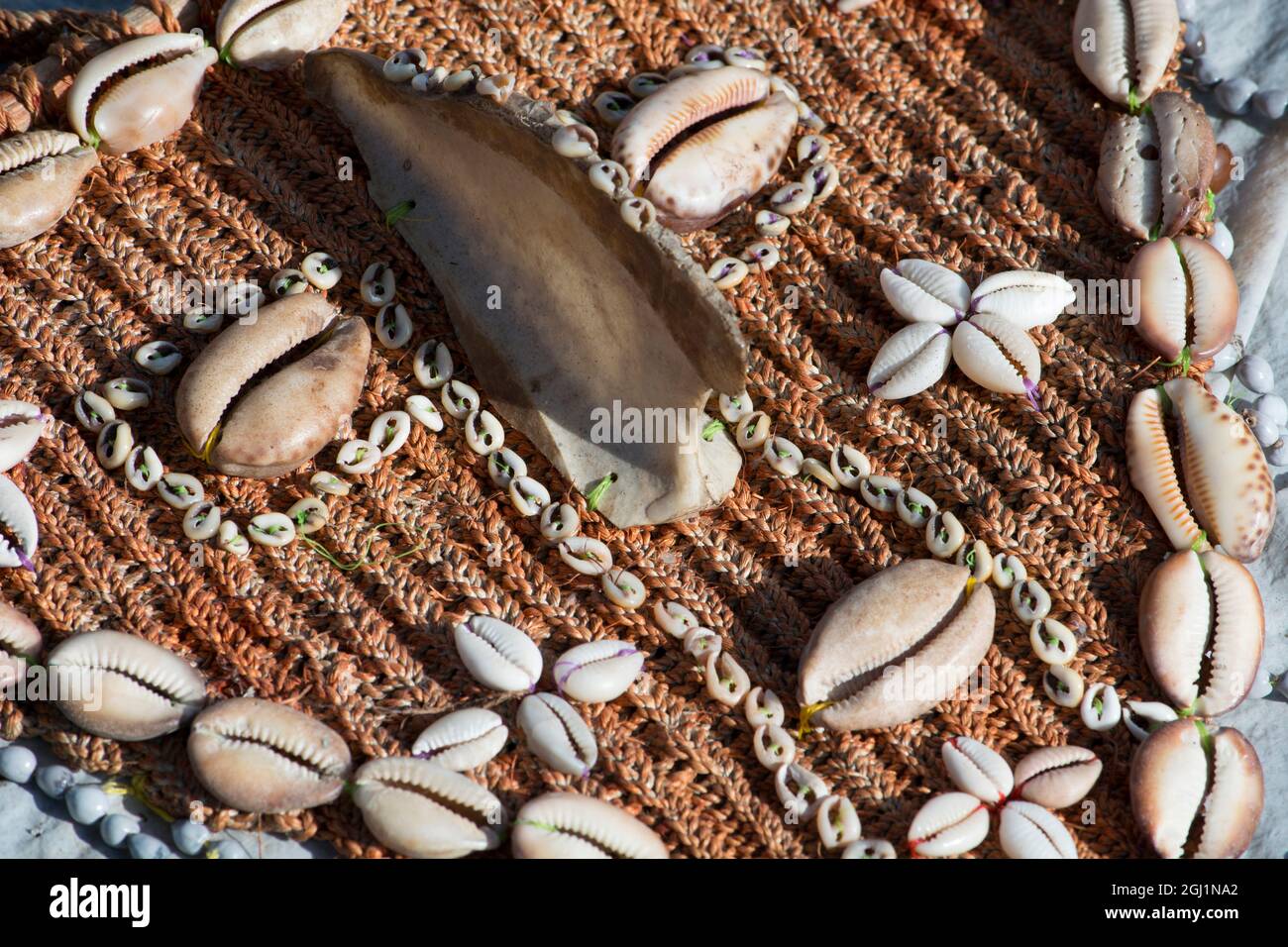 Melanesia, Papua New Guinea, Sepik River area, Village of Kopar. Folk ...