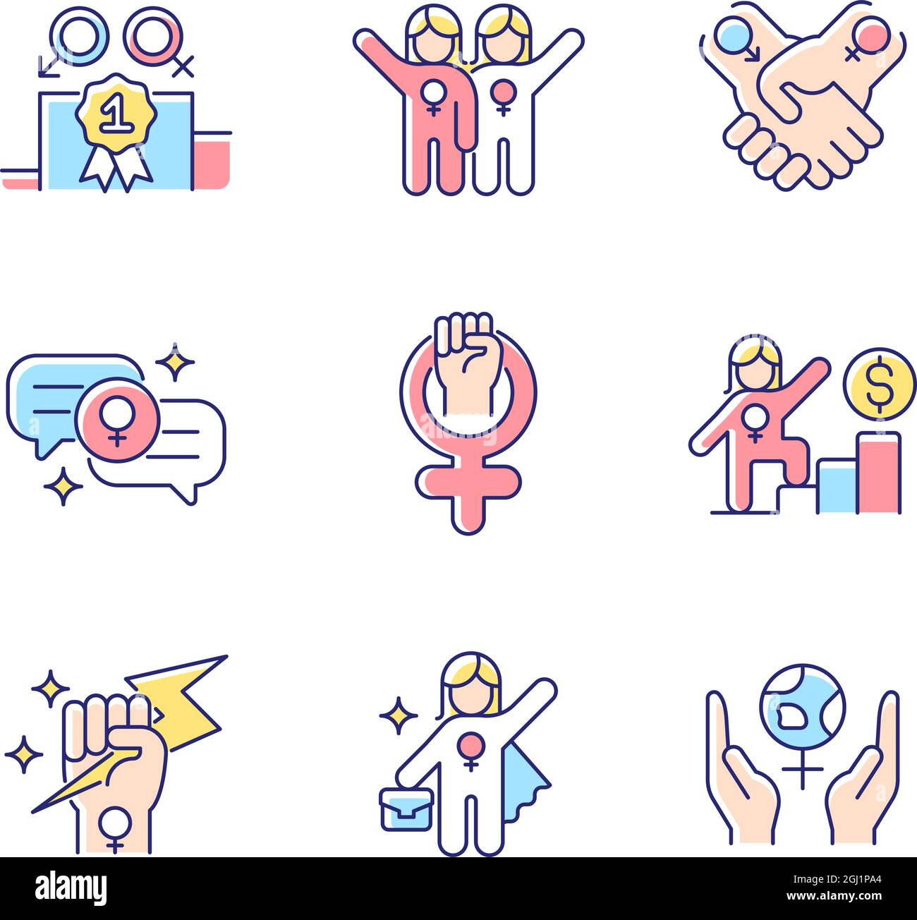 Feminist icons hi-res stock photography and images - Alamy