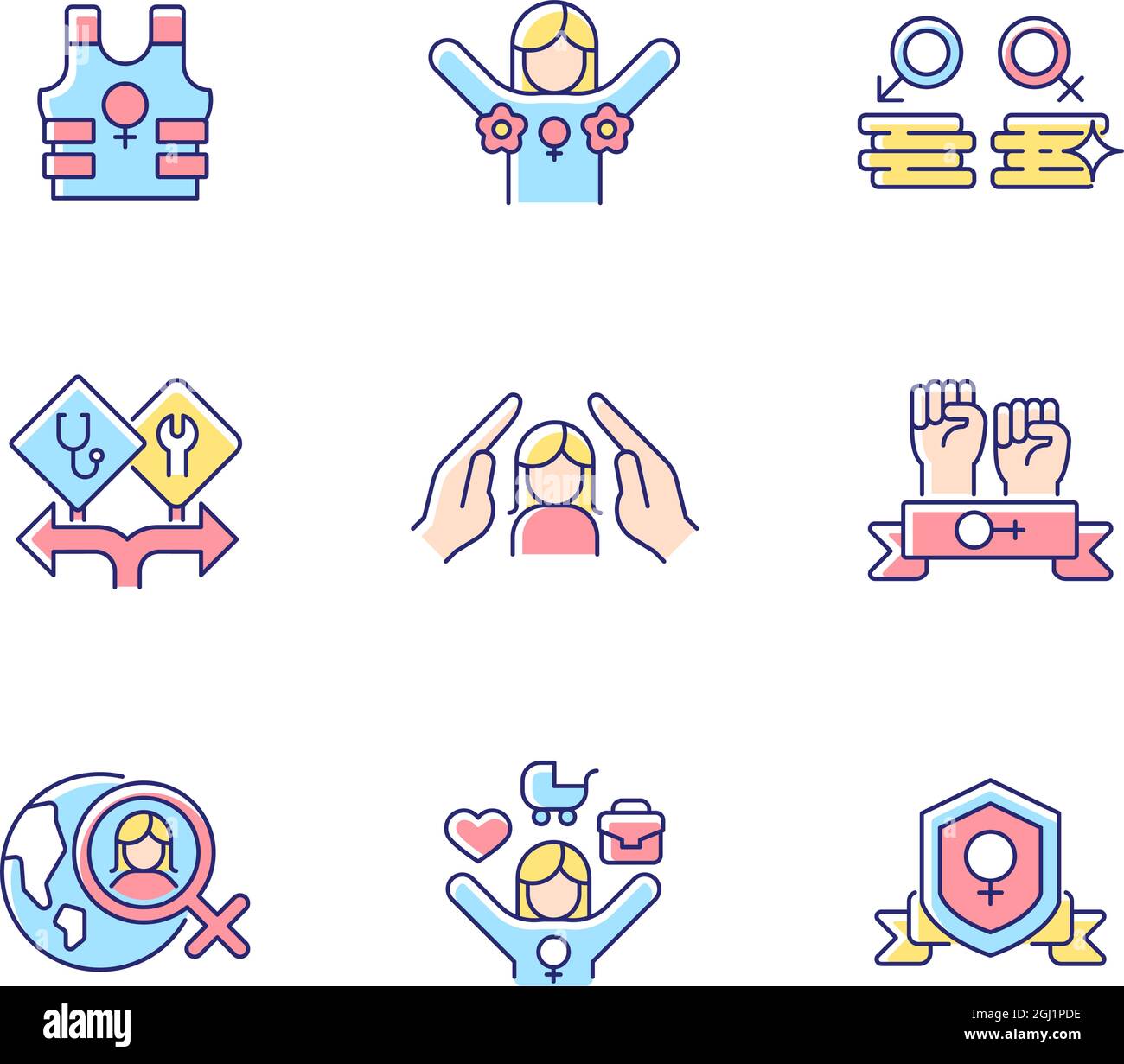Radical feminist Stock Vector Images - Alamy